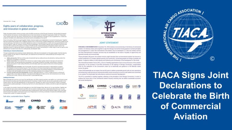 The International Air Cargo Association – NETWORKING | KNOWLEDGE | ADVOCACY